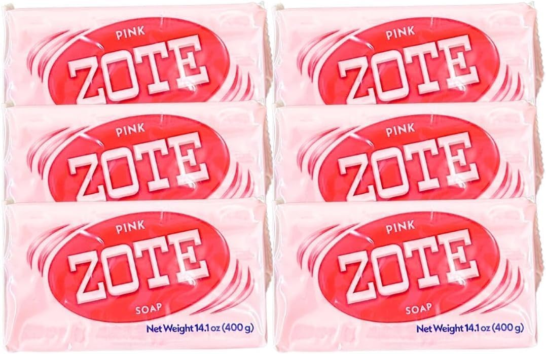 Amazon.com: Pink Zote Large 6 pack (14.1 oz) Hand wash Soap 400g ...