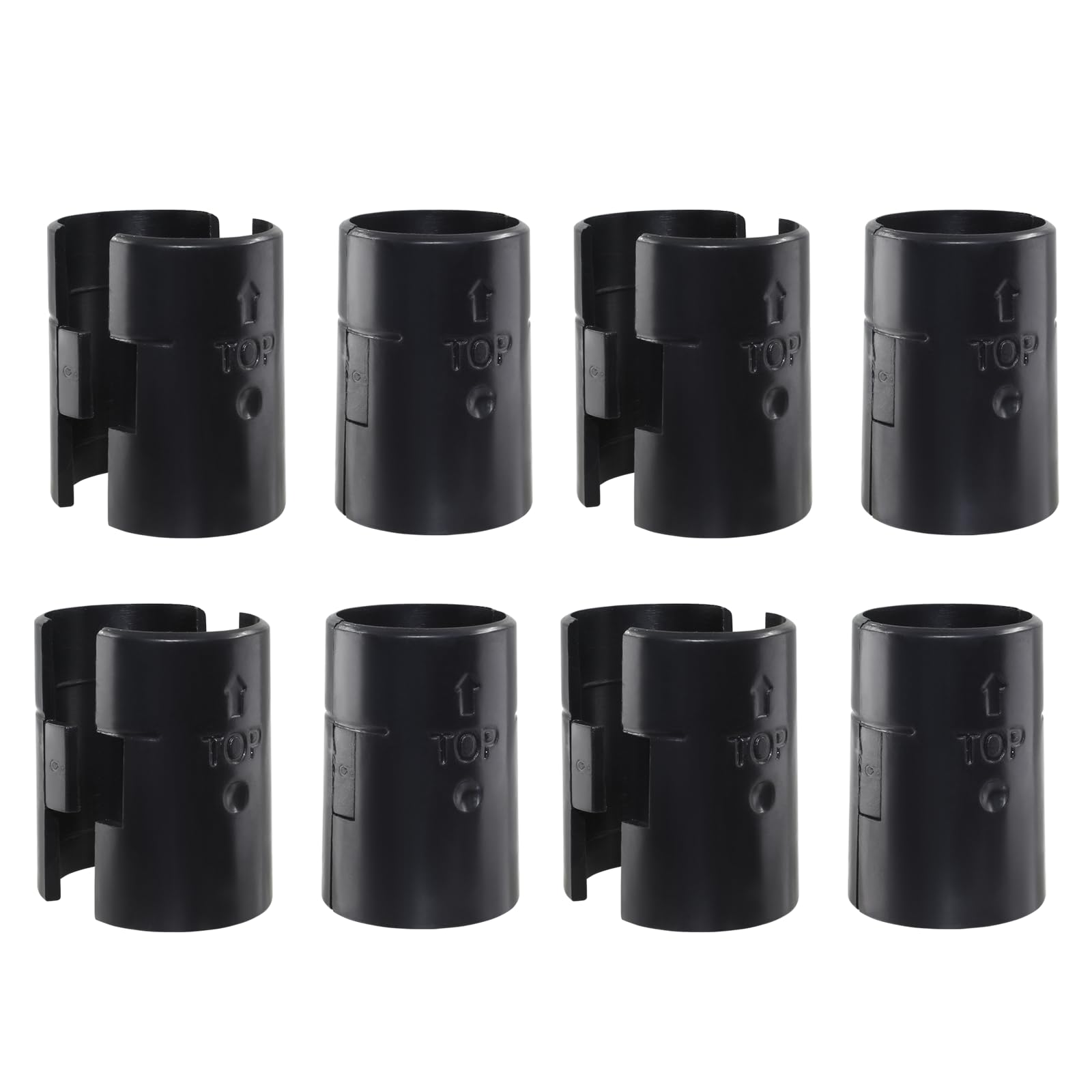 Hordion 24Pcs Wire Shelf Clips, Plastic Shelf Lock Clips for 1 Inch ...