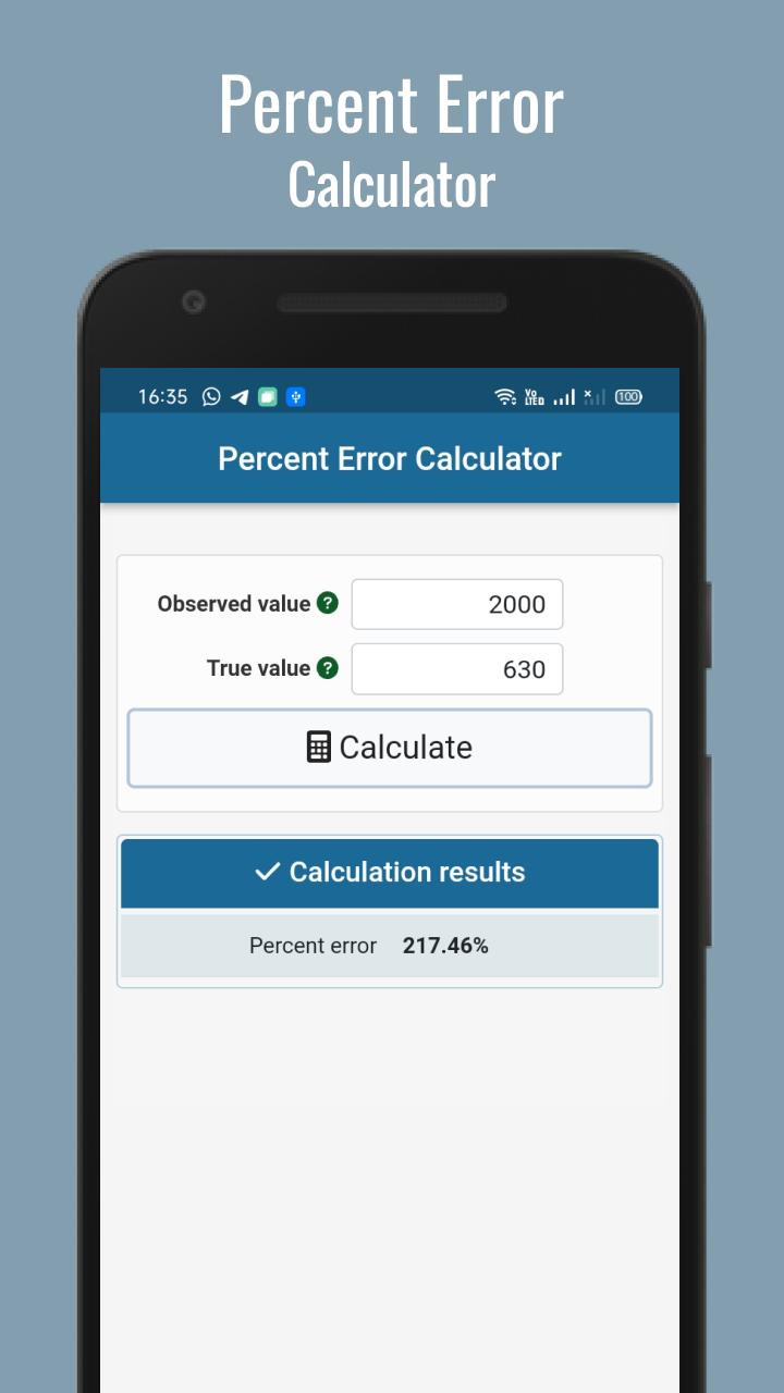 Percent Error Calculator-Amazonアプリストアのアプリ
