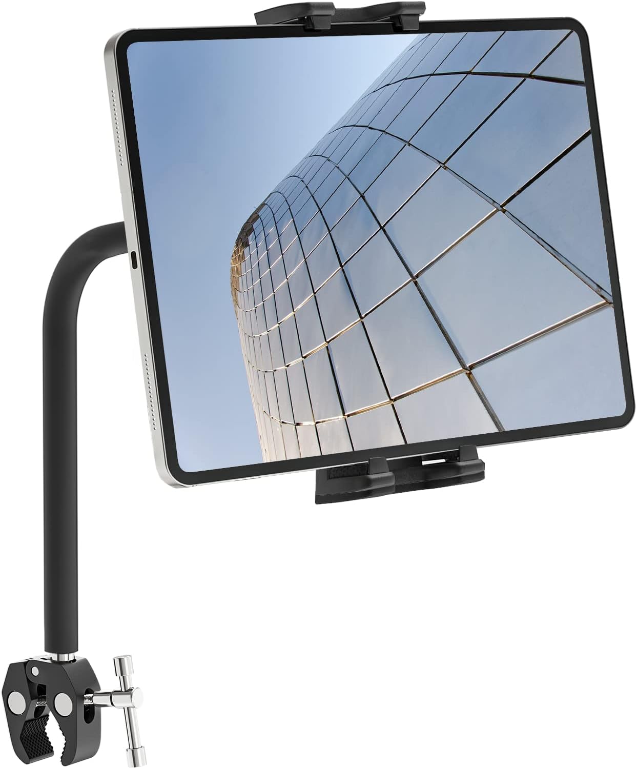 ARKON TAB086-12 Heavy Duty Tablet Clamp Mount with 12 inch Neck for ...