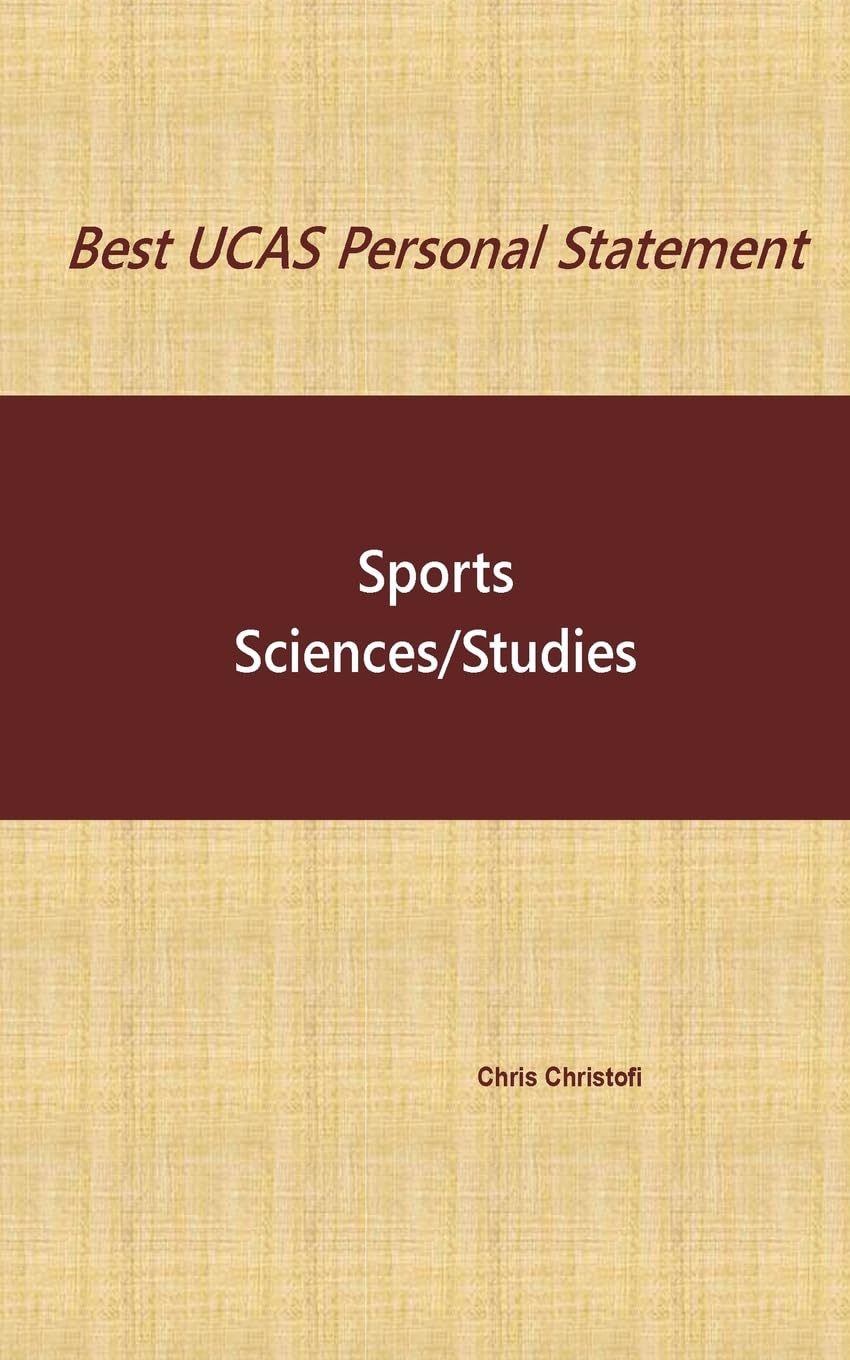Best UCAS Personal Statement: SPORTS SCIENCES/STUDIES: Sports Sciences ...