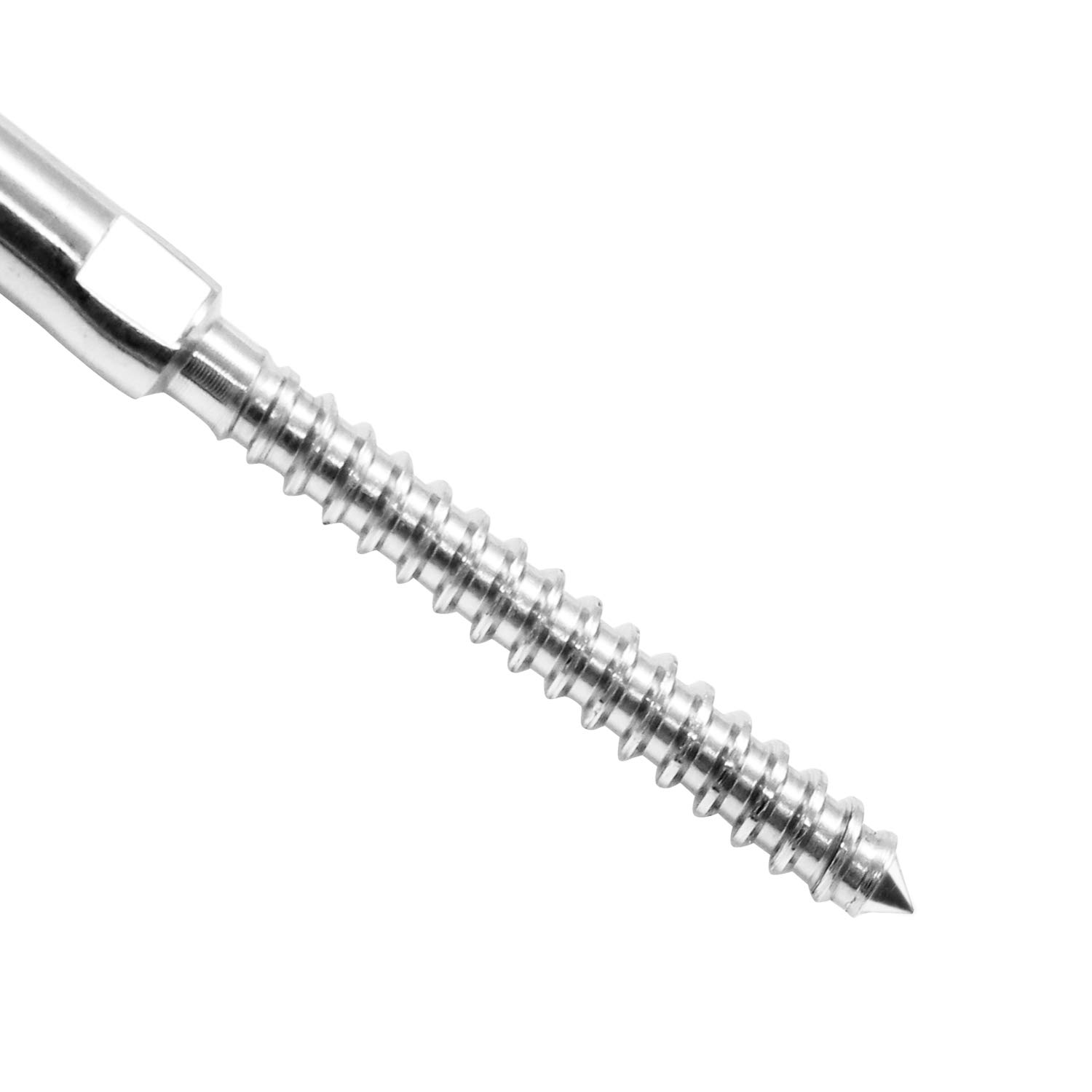 Snapklik.com : BLIKA 20 Pack 3/16" Swage Lag Screws Left & Right