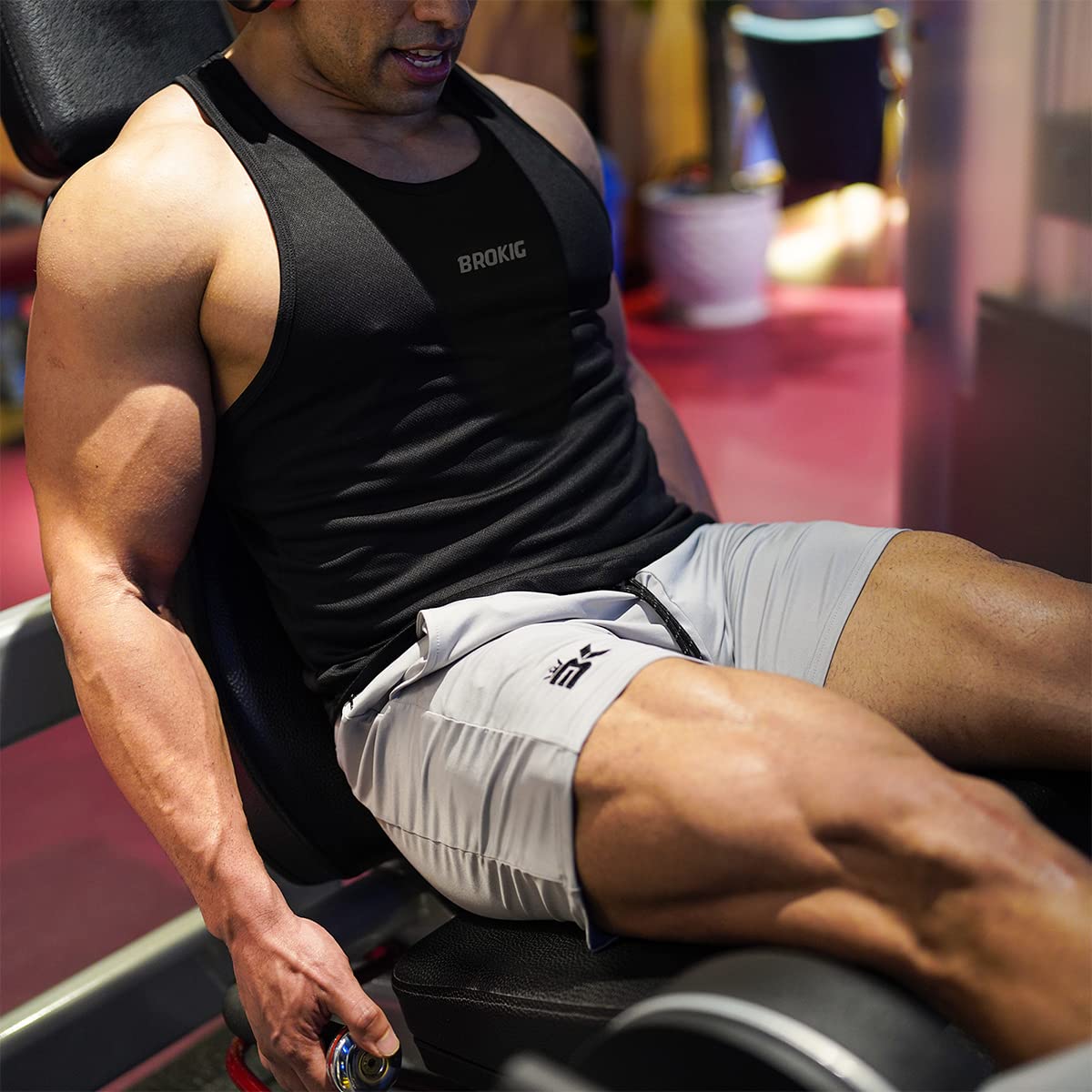 Snapklik.com : BROKIG Mens 2 Pack Lightweight Stringer Tank Tops ...