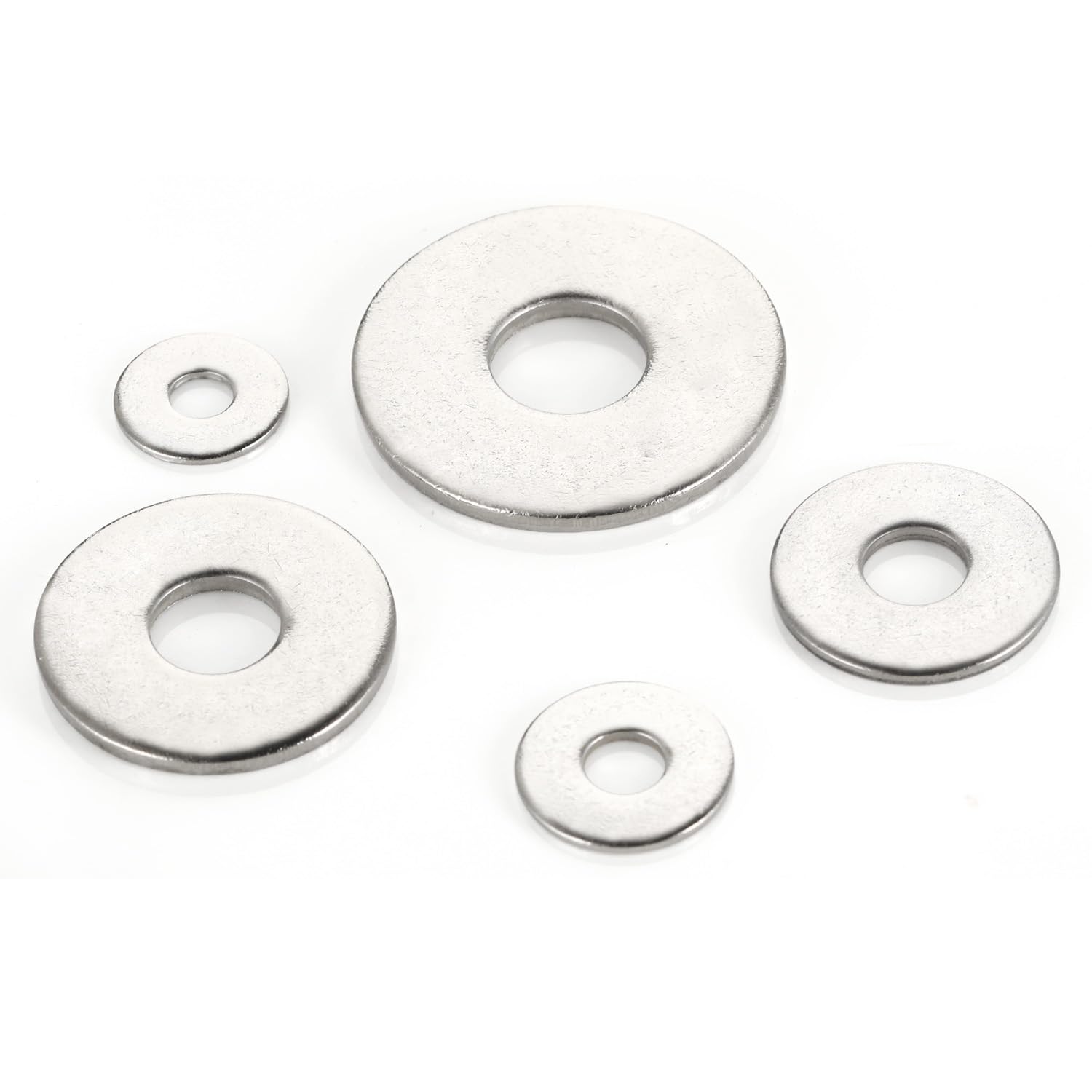 Snapklik.com : M10 Stainless Flat Washers, 30mm Outer Diameter, 304 ...