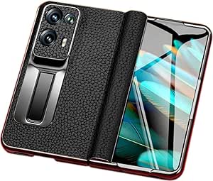 Amazon.com: TECSHINE Leather Case for Oppo Find N2, Hinged Cover for ...