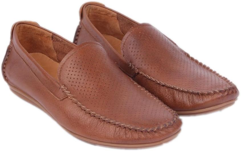 Amazon.com | BASIC EDITIONS Men's Casual Moccasins Flat Loafer Slip On ...