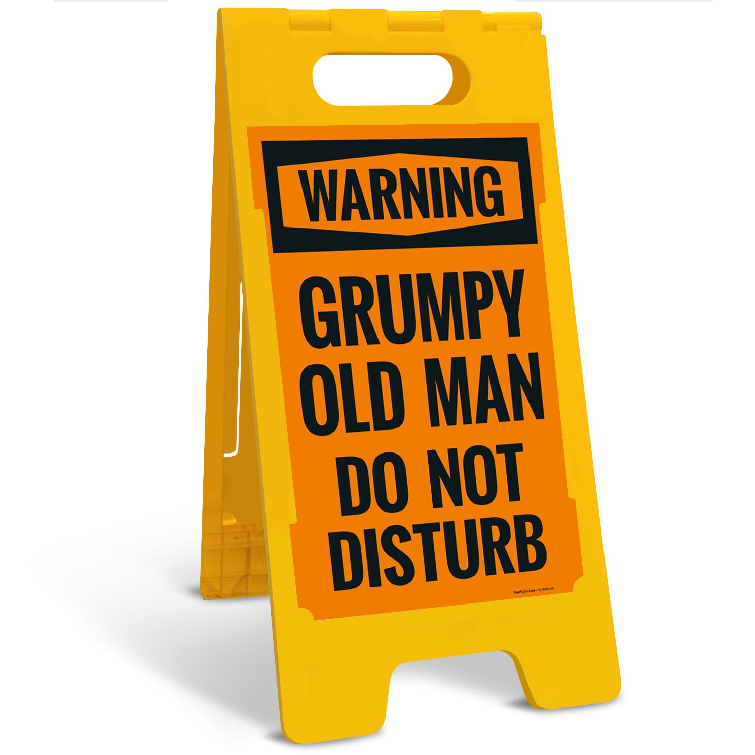 Amazon.com: Warning Grumpy Old Man Do Not Disturb Sidewalk Sign Kit ...