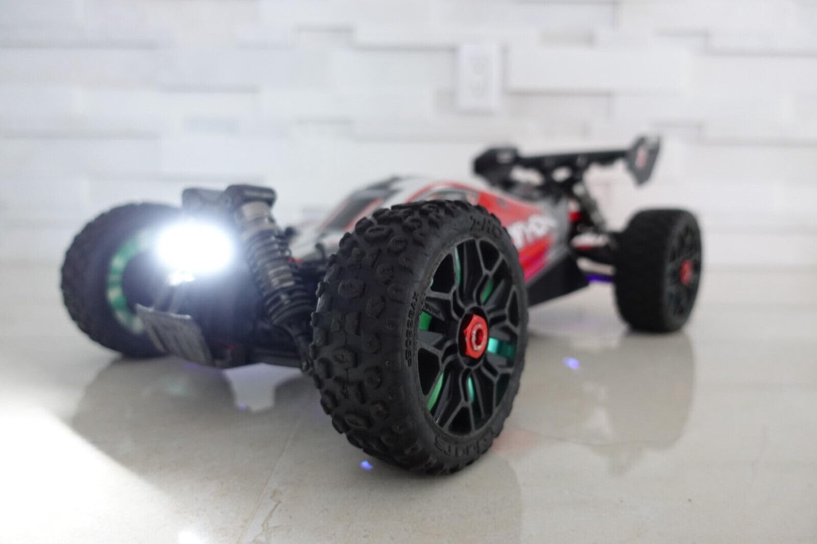 Amazon.com: Headlights for Arrma Typhon 3s Light Bar Plug & Play Easy ...