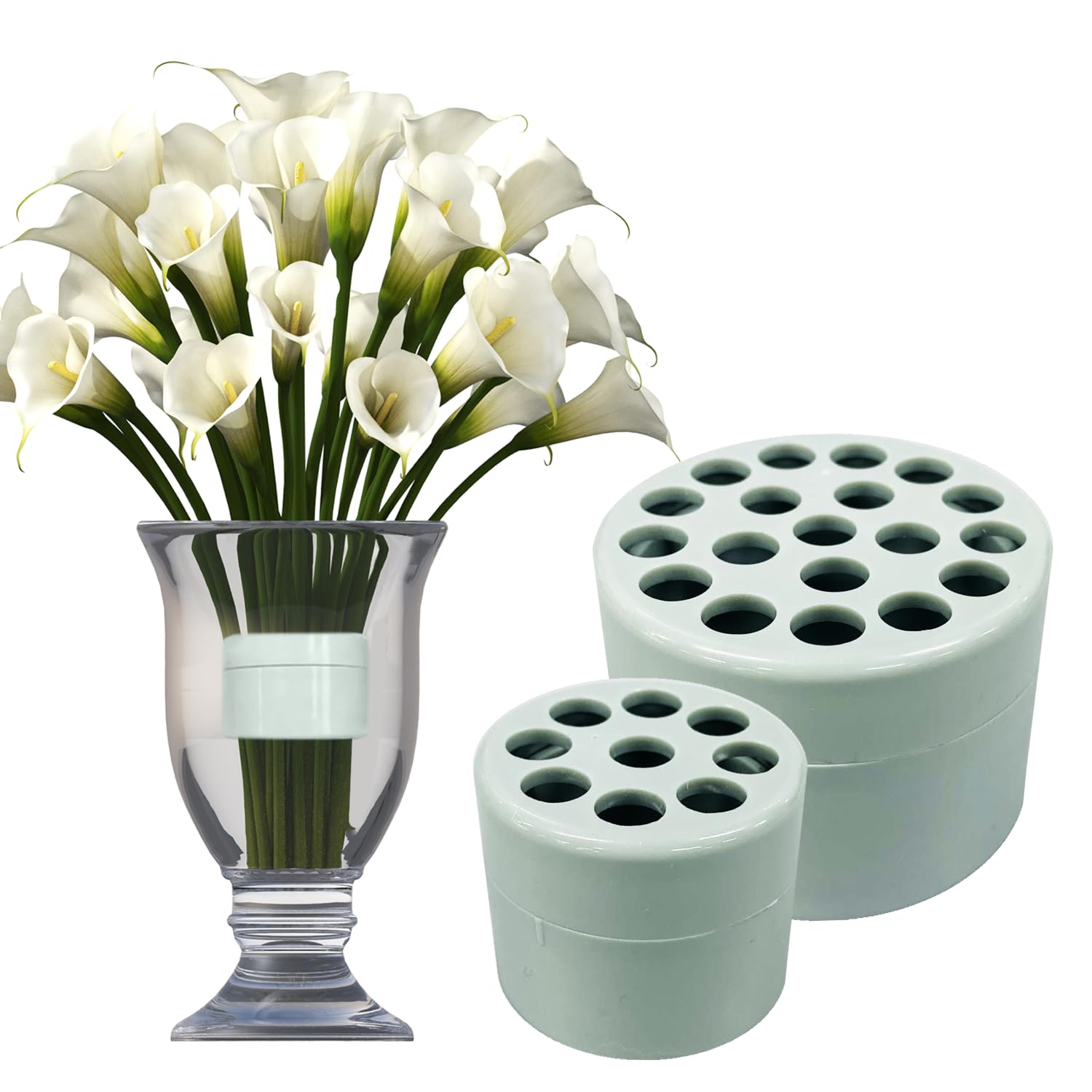 Amazon.com: Spiral Ikebana Stem Holder, Spiral Stem Holder for Flowers ...