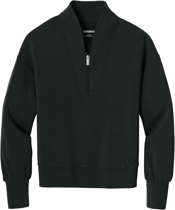Amazon.com: OGIO Women's Transcend Quarter Zip | 1/4 Zip Pullover for ...