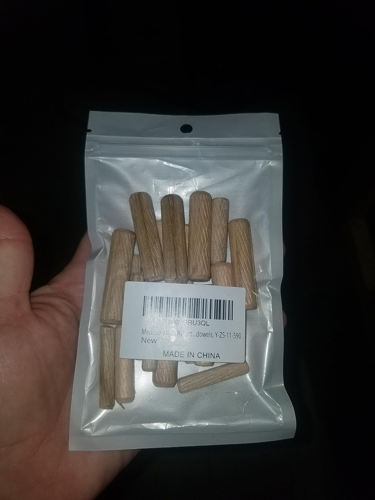 $1/mo - Finance 21pcs Wooden Dowels Assorted M6 M8 M10 Hard Wood ...