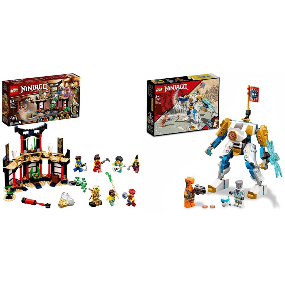 Buy LEGO 71735 NINJAGO Legacy Tournament of Elements Temple Building ...