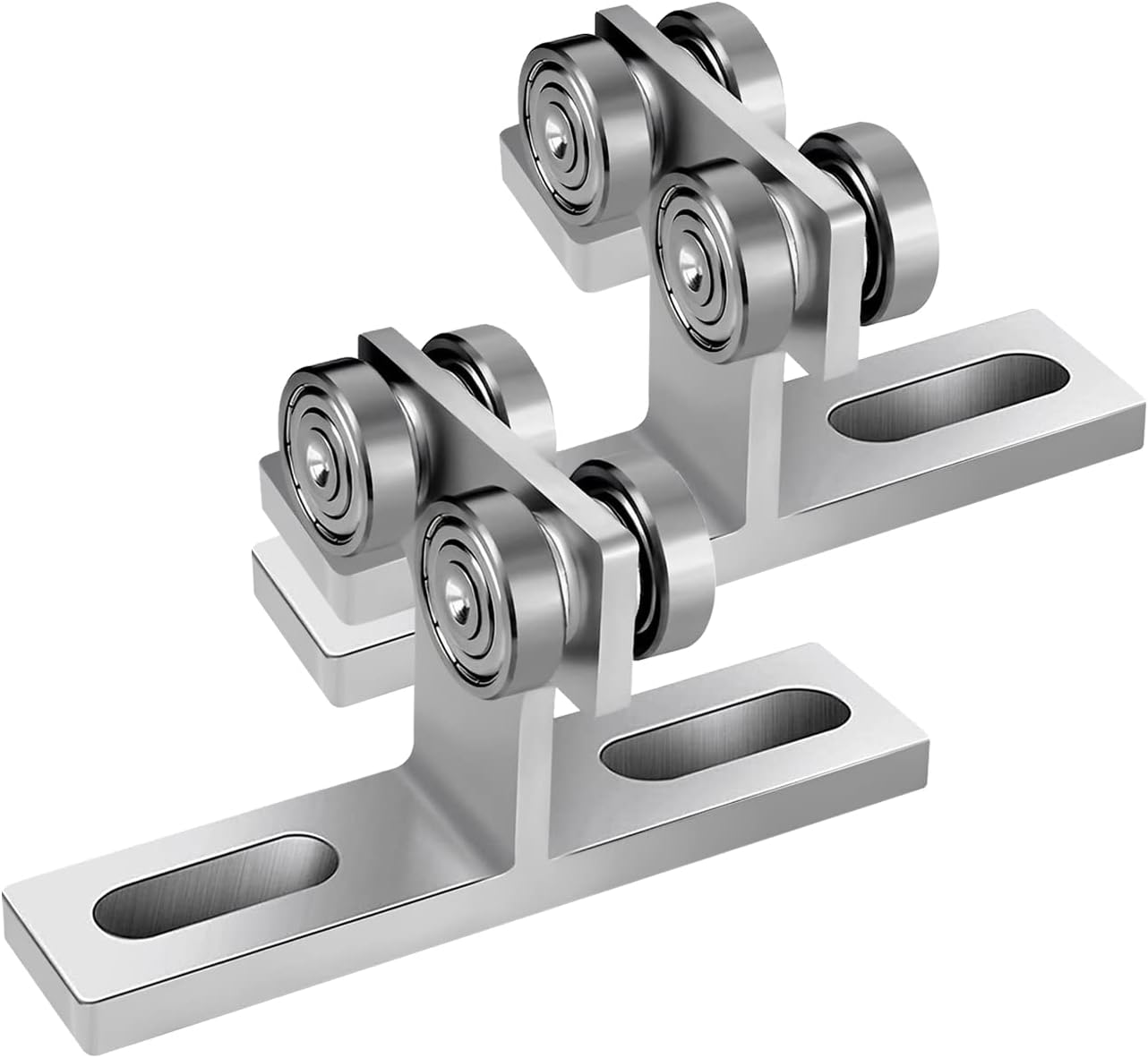 Amazon.com: SKTREX Anti-Skid designTrolley Roller Wheels Limit Trolley ...