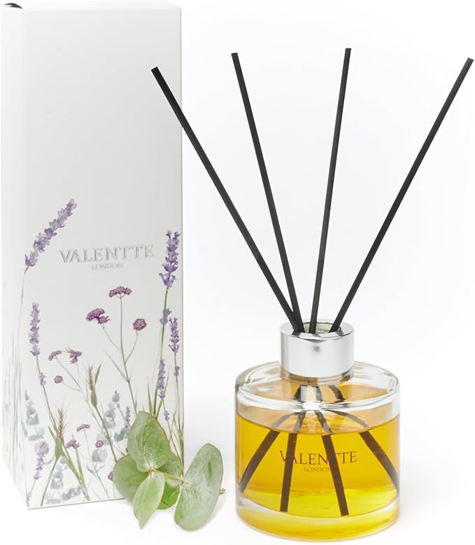 Valentte Reed Diffuser - White Neroli & Lemon Scent | Essential Oil ...