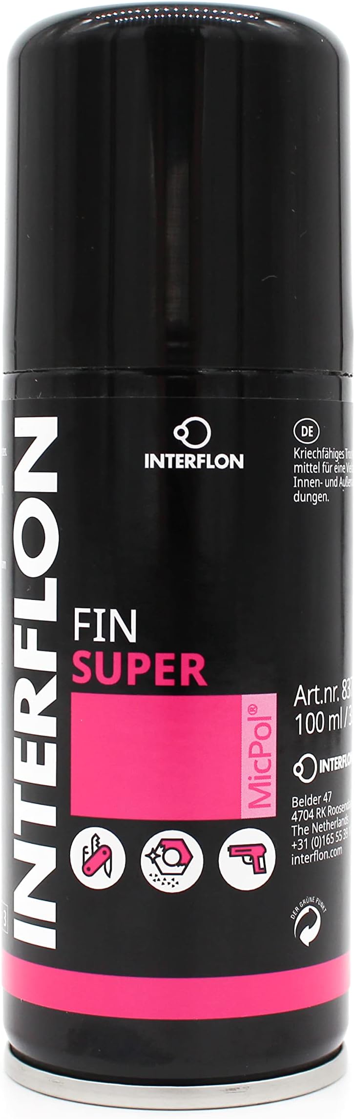 8020 - Interflon Teflon Schmierfett Fin Grease 300ml : Amazon.de: Baumarkt