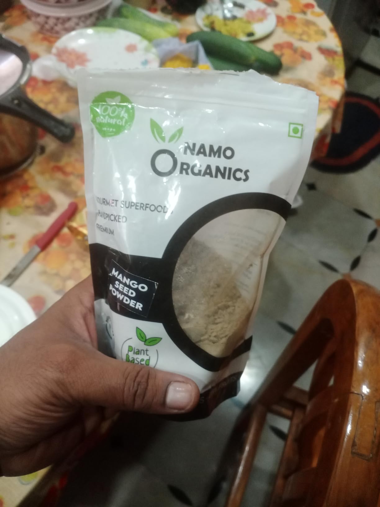 Namo Organics - Mango Seed Powder - 1 Kg - B12 Rich | No Preservatives ...