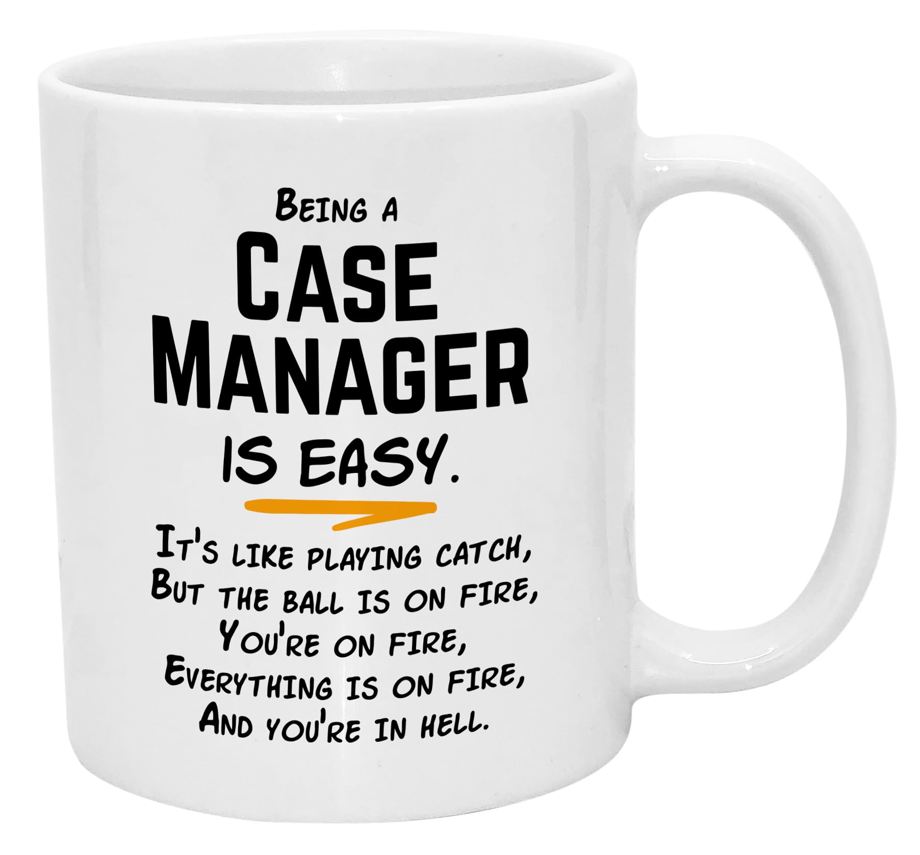 Amazon.com | Casitika Case Manager Gifts. 11oz Mug For Office Co ...