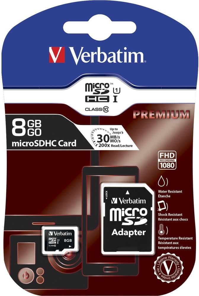 Amazon.com: Kingston 8 GB microSDHC Class 4 Flash Memory Card SDC4 ...