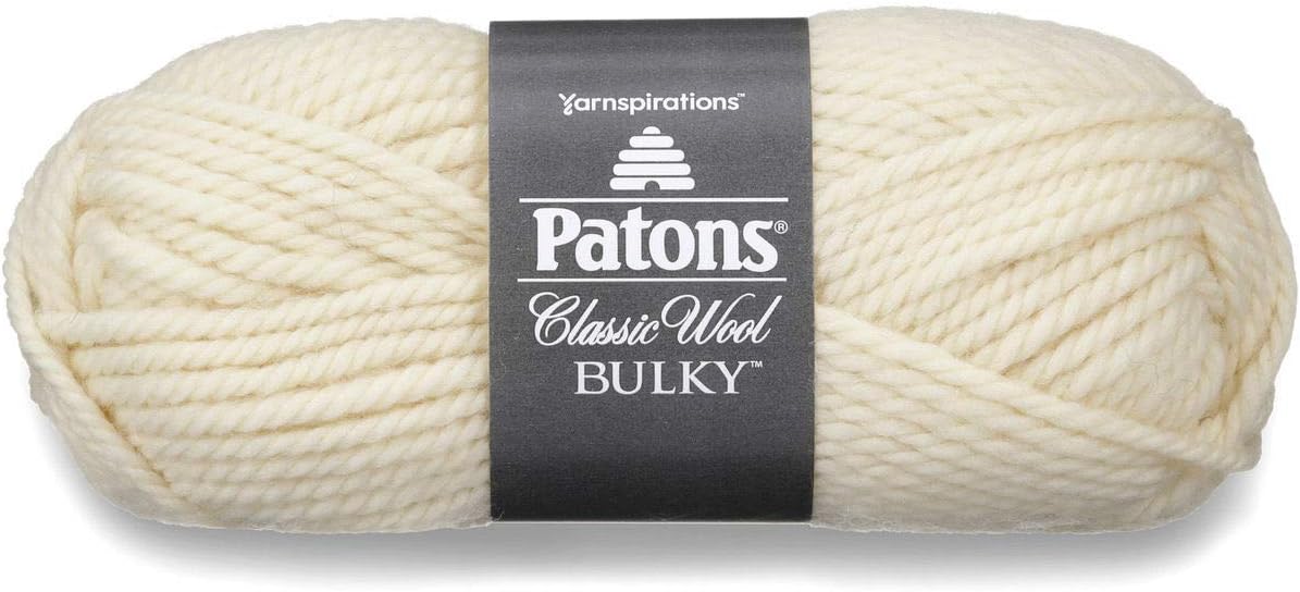 Amazon.com: Patons Aran Classic Wool Bulky Yarn (89008)