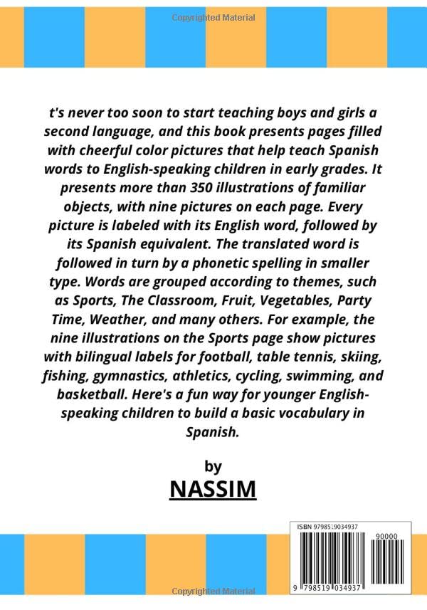 Snapklik.com : My First Picture Dictionary: Visual Bilingual Spanish ...