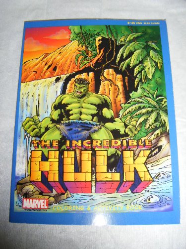 Marvel's the Incredible Hulk Giant Coloring & Activity Book: Books ...