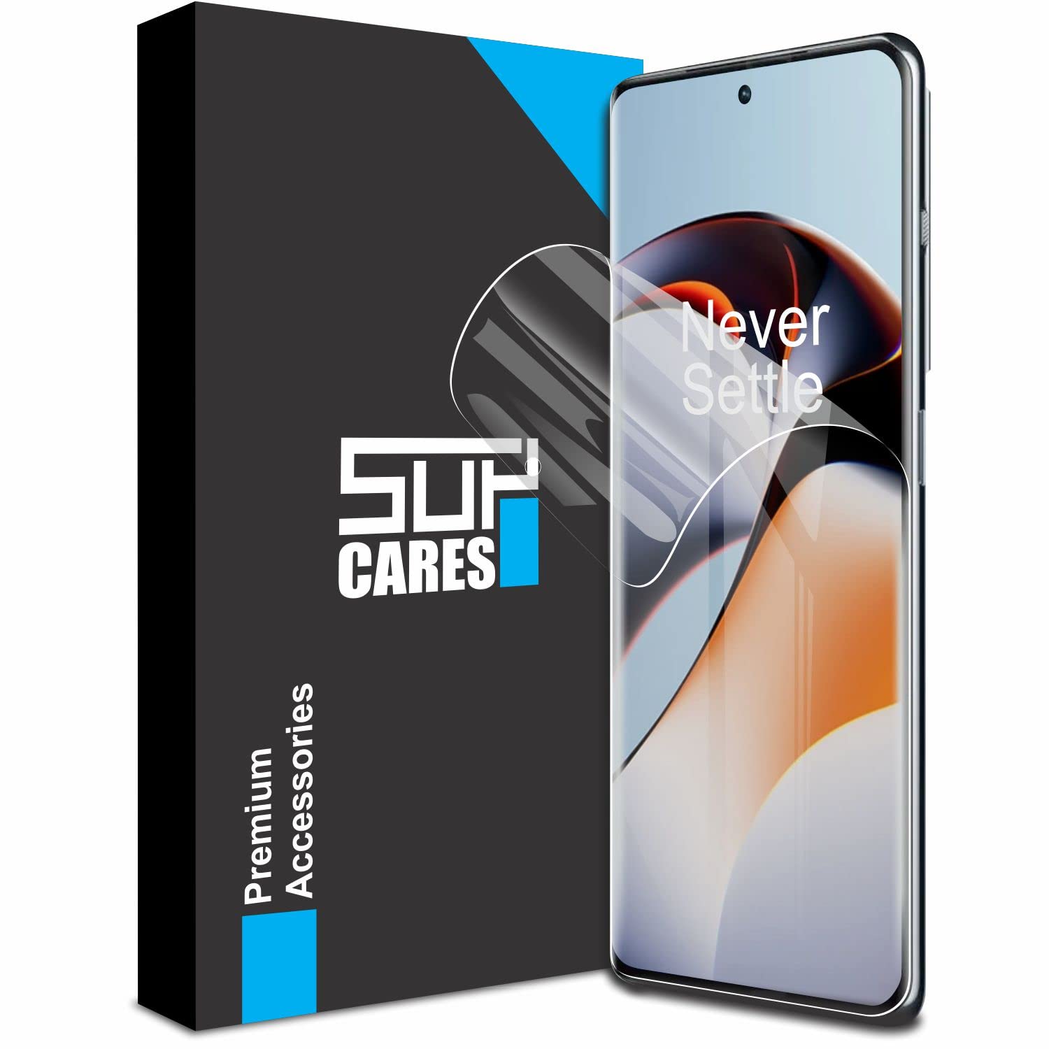 SupCares TPU Unbreakable Membrane Screen Protector for Oneplus 11R (6. ...