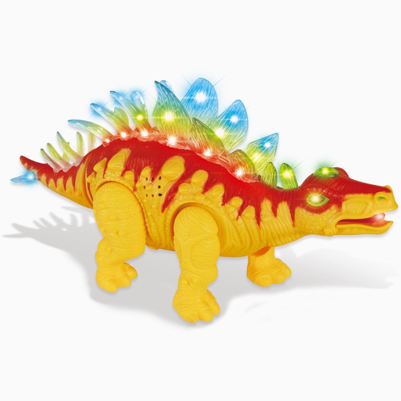 Amazon.com: PowerTRC Electronic Walking Stegosaurus Jurassic Dinosaur ...