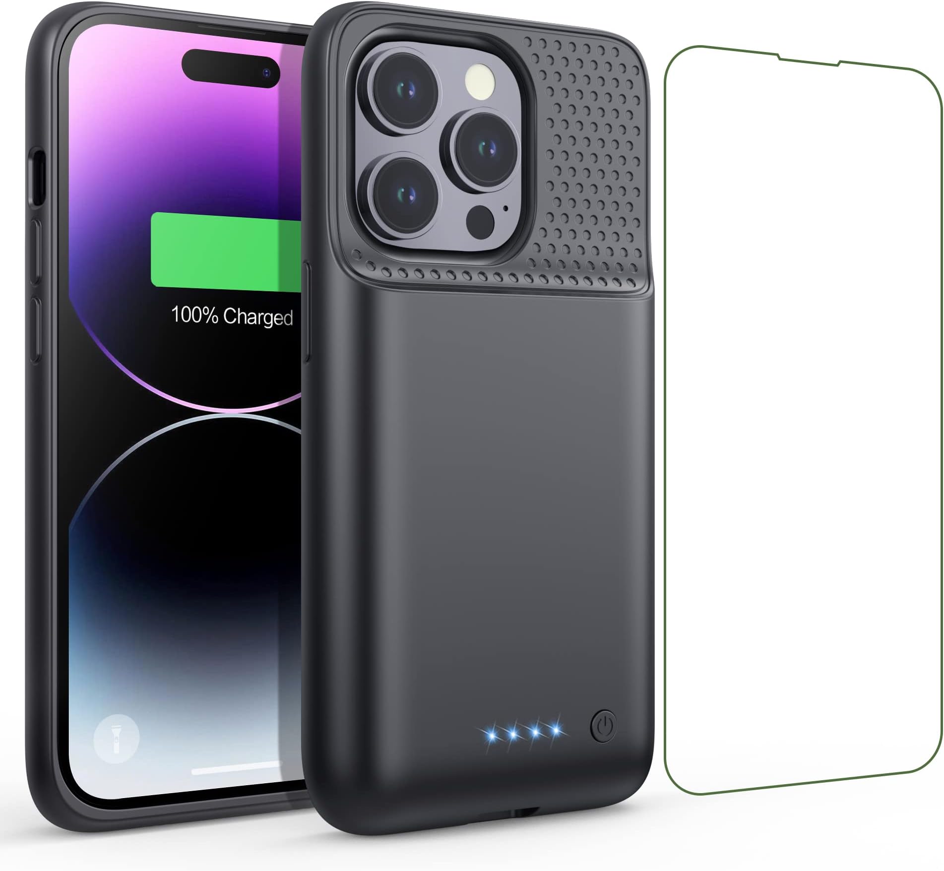 Feob Battery Case for iPhone 14 Pro(6.1inch),Powerful 7200mAh Ultra ...