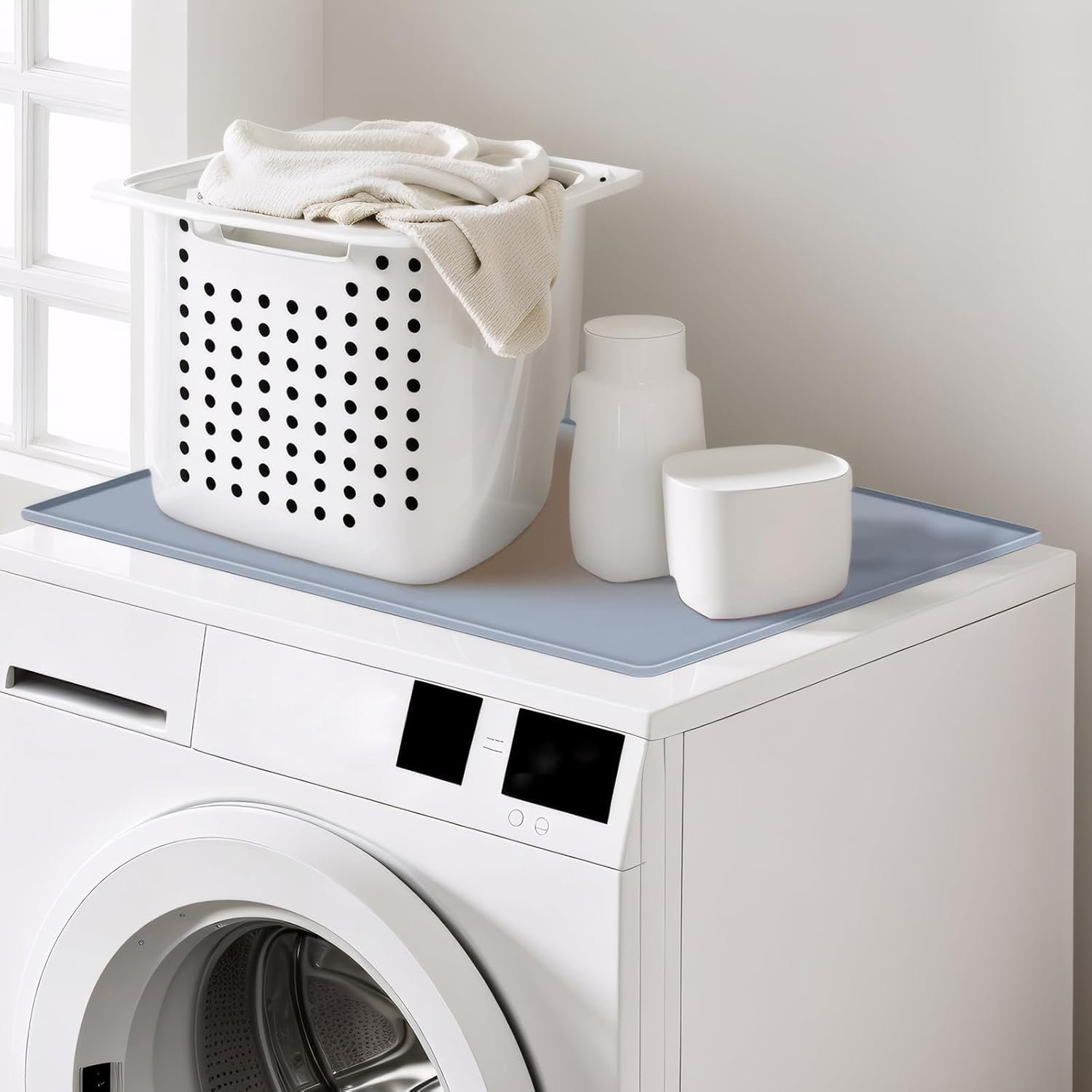 Amazon.com: Dryer Top Protector Mat，23.6"x19.7" Washer and Dryer Covers ...