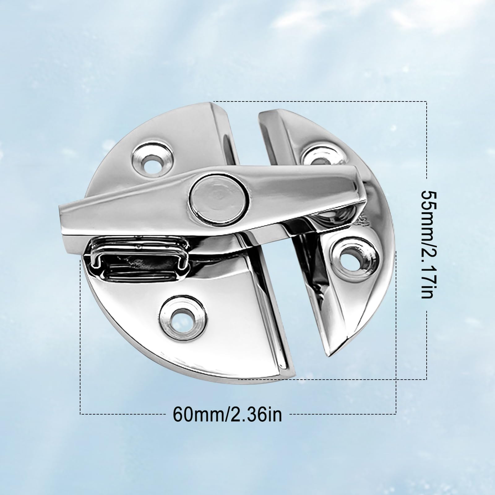 Snapklik.com : 4Pcs Stainless Steel 316 Boat Door Cabinet Hatch Latch ...