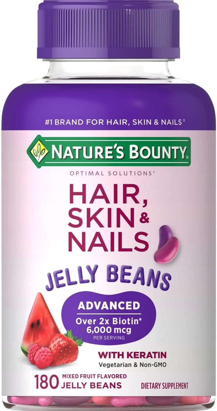 Amazon.com: Nature's Bounty Optimal Solutions Hair, Skin and Nails ...