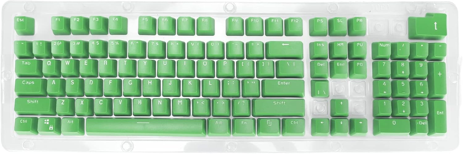 Lazmin112 Keycaps, 106 Keys Two Colors Injection Fastness Keycaps OEM ...