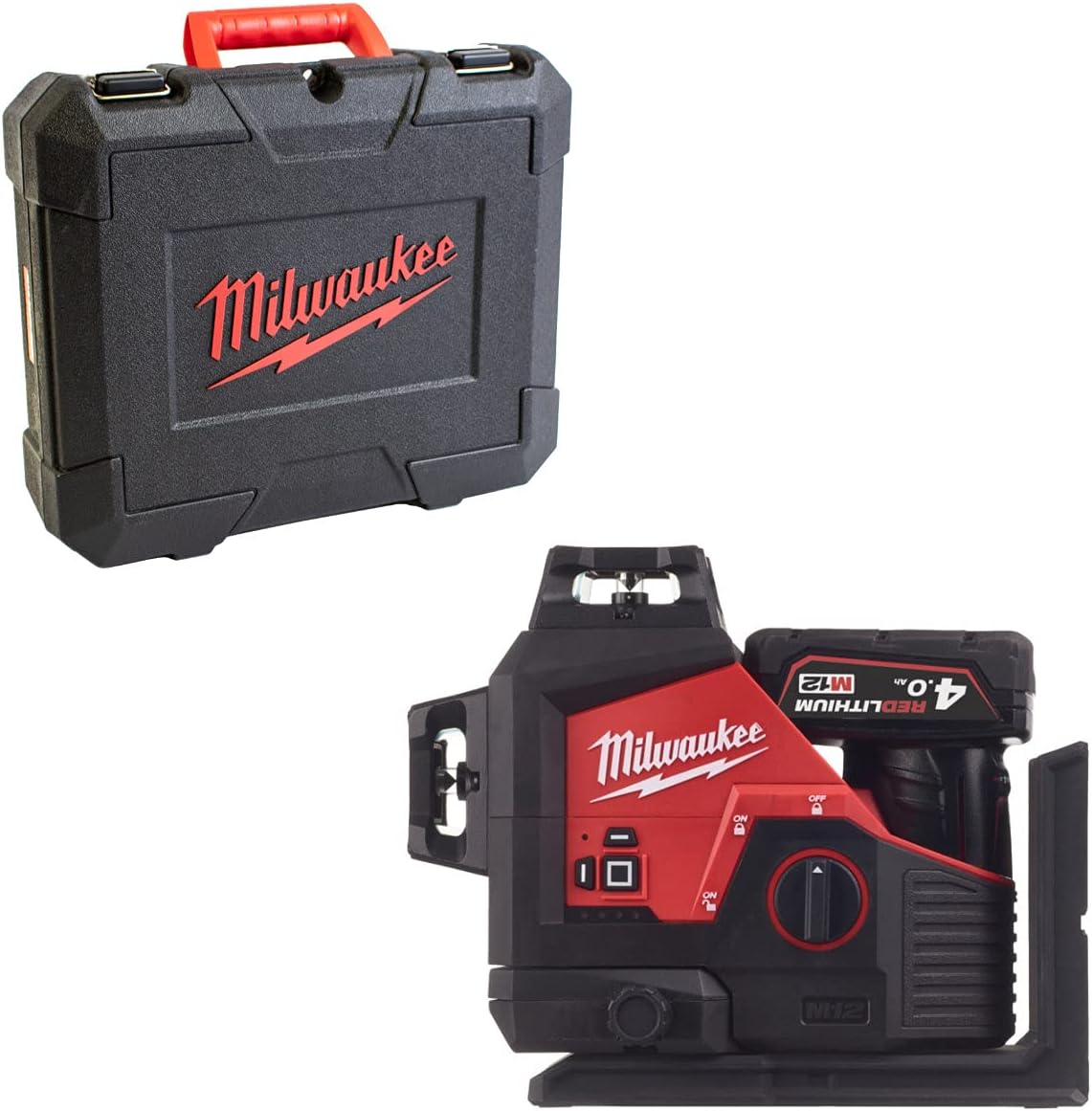 LASER VERT 3 LIGNES MILWAUKEE M12™ 360° M12 3PL-401C - 4933478102 ...
