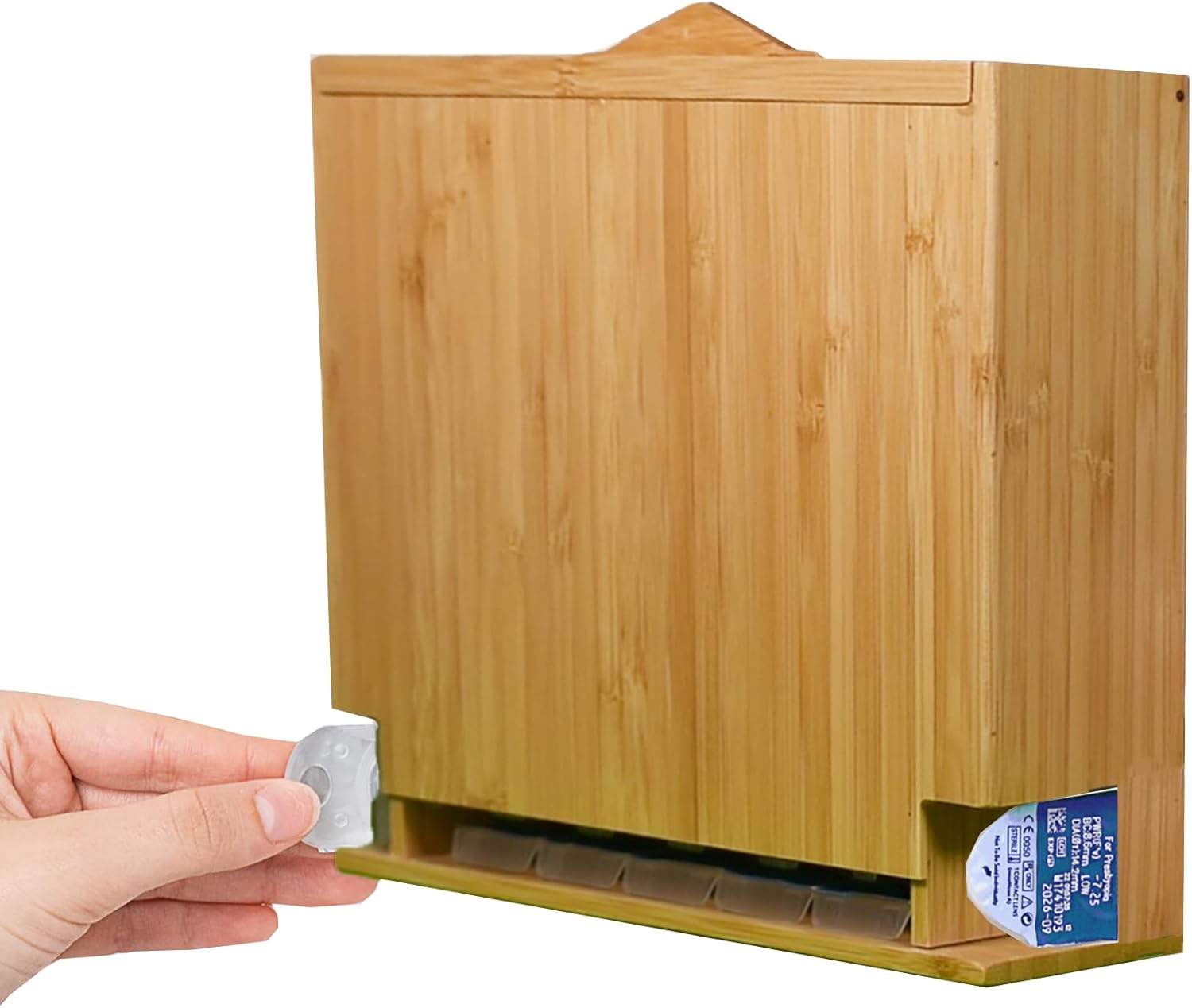 Amazon.com: OptoOrg DailyLens Daily Contact Lens Organizer, Dispenser ...