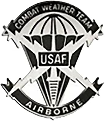 Amazon.com: USAF Combat Weather Team Beret Crest Badge (Military Issued ...