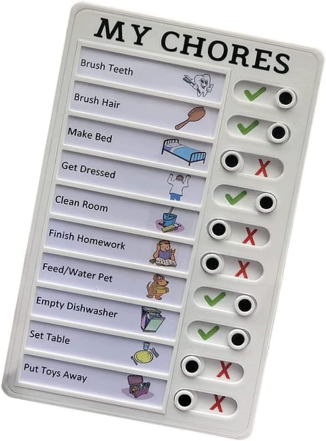 Taicols My Chores Checklist, Rv Checklist, RV Memo Portable My Chores ...