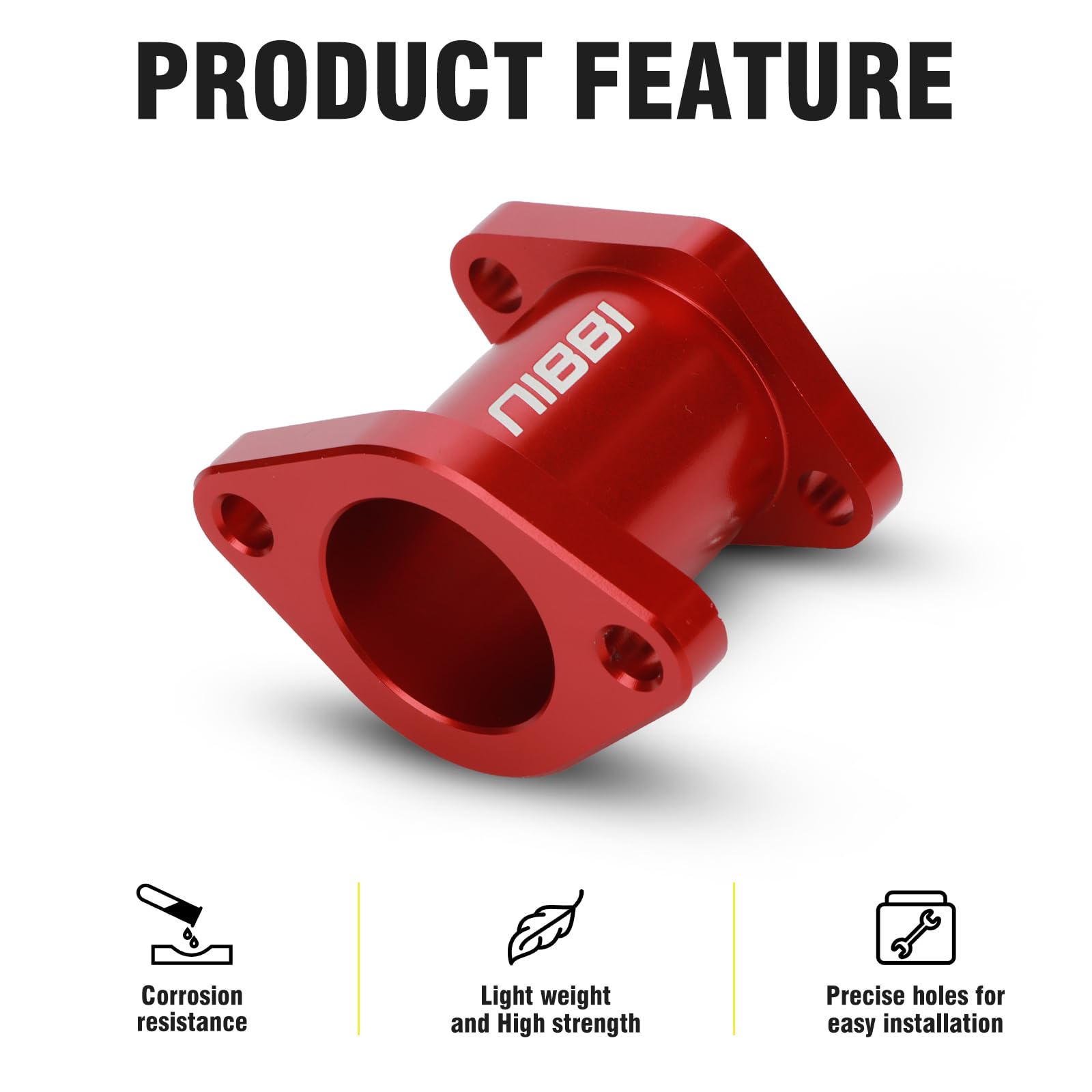 Snapklik.com : NIBBI Predator 212 Intake Manifold,for Coleman,Predator ...