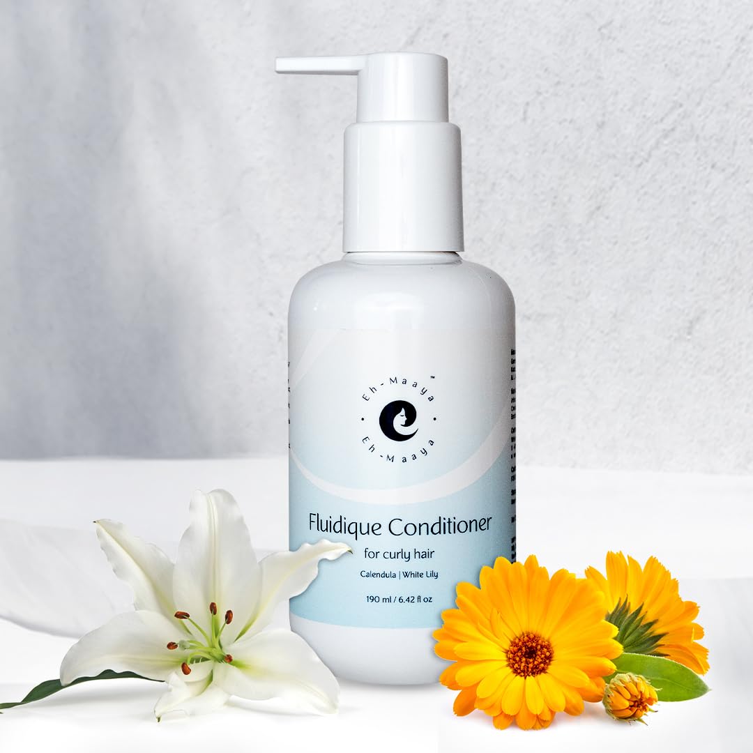 Eh-Maaya Fluidique Conditioner for Curly Hair 190 ml | Protein-Rich ...