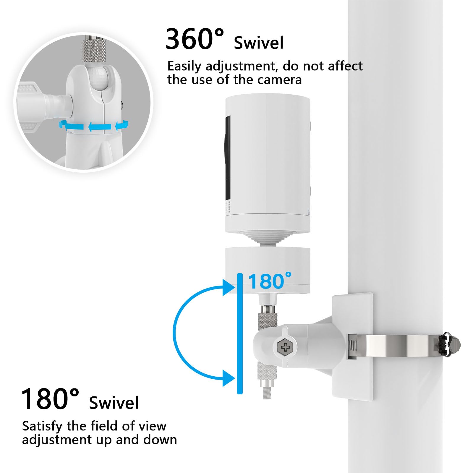 Snapklik.com : XLTTYWL 360-Degree Adjustable Mount For R Ing Indoor ...