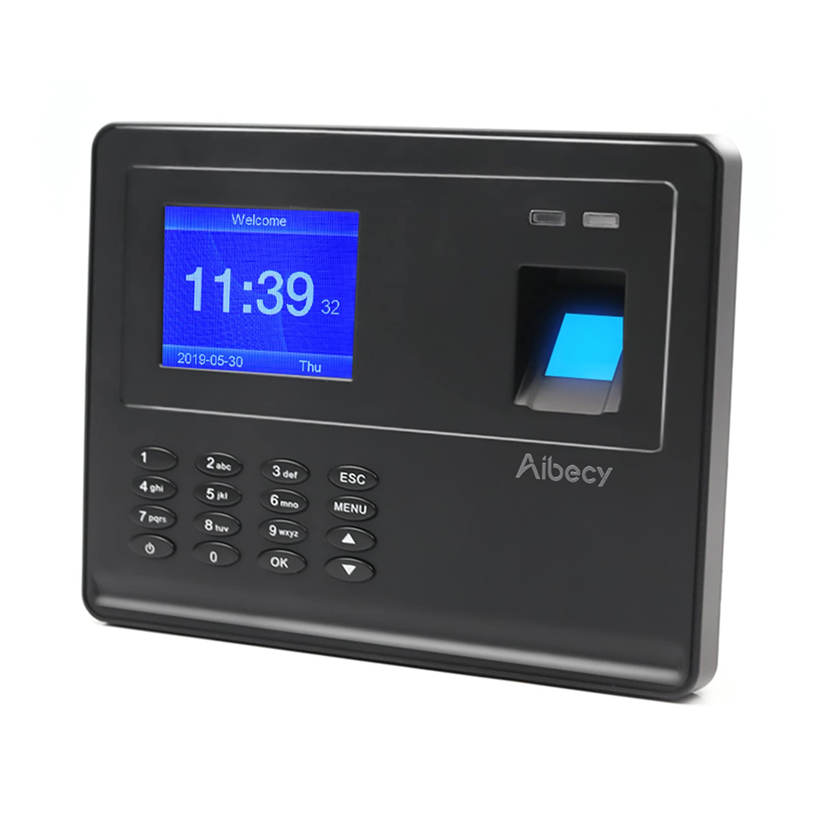 Buy Fesjoy Attendance Machine, Biometric Fingerprint Pas Time Attendace ...
