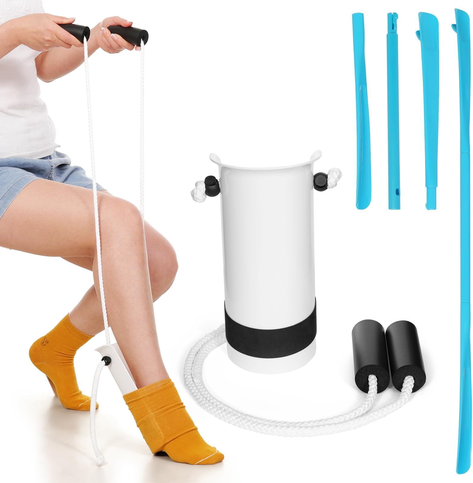 Amazon.com: DILSIAI Sock Aid Device for Seniors Assistant Device no ...