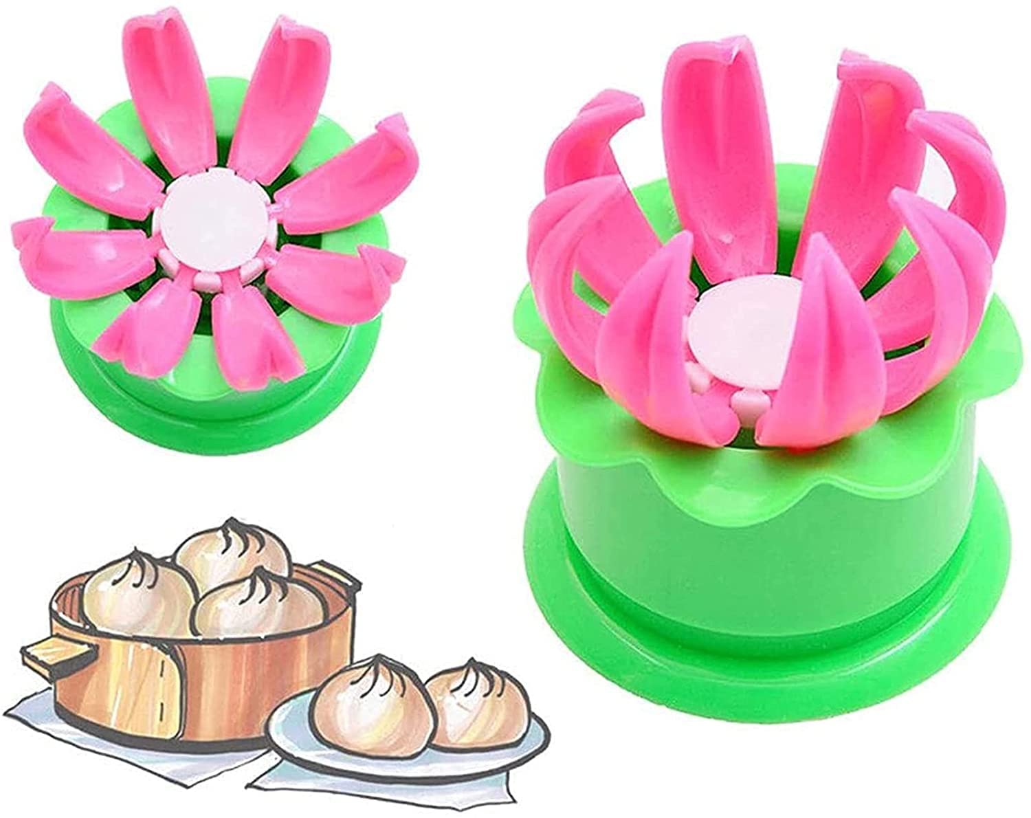 Othor BD - MOMO Steamed Stuffed Maker Buns Mold Tool