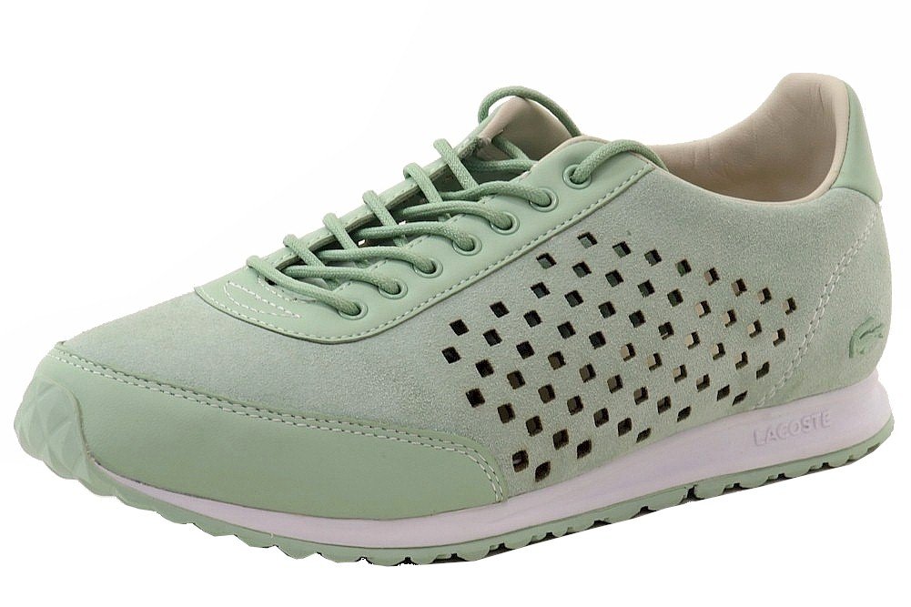 Amazon.com | Lacoste Women's Zhandrina Sheen Flat | Flats