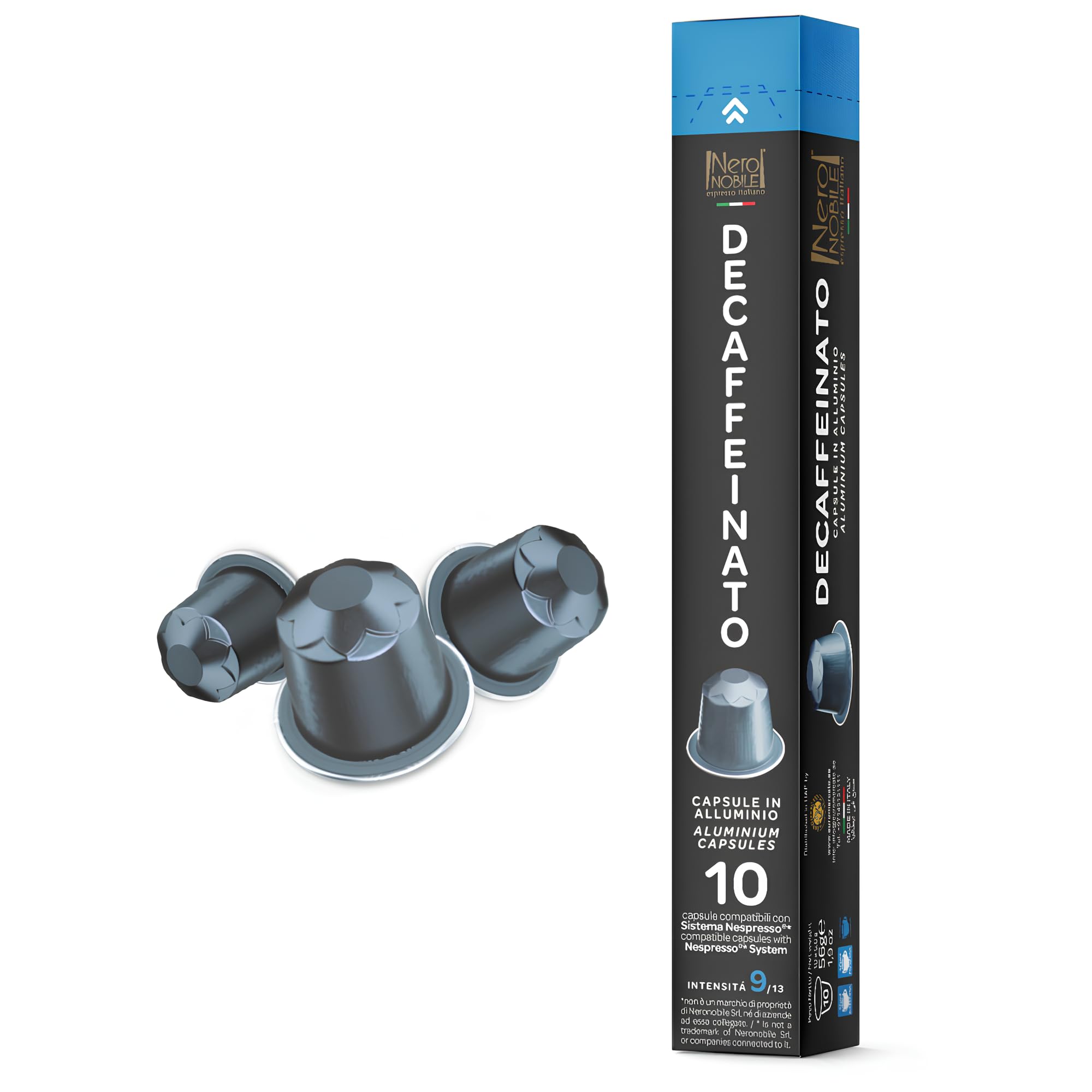 Amazon.com: Nero Nobile Decaffeinato Coffee Capsules, Nespresso ...