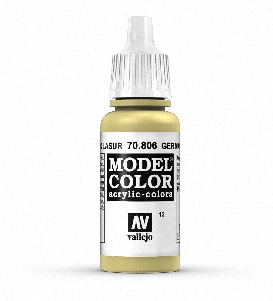Amazon.com: Vallejo German Yellow Paint, 17mil : Arts, Crafts & Sewing
