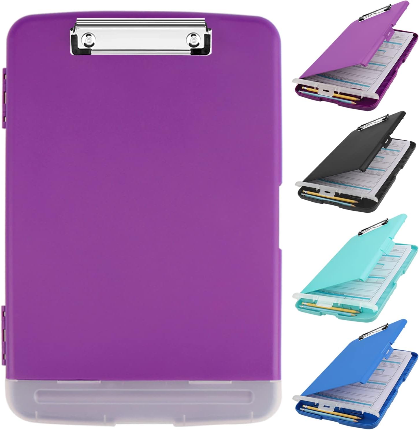 Amazon.com : Clipboards with Storage,Storage Nursing Clipboard,Large ...