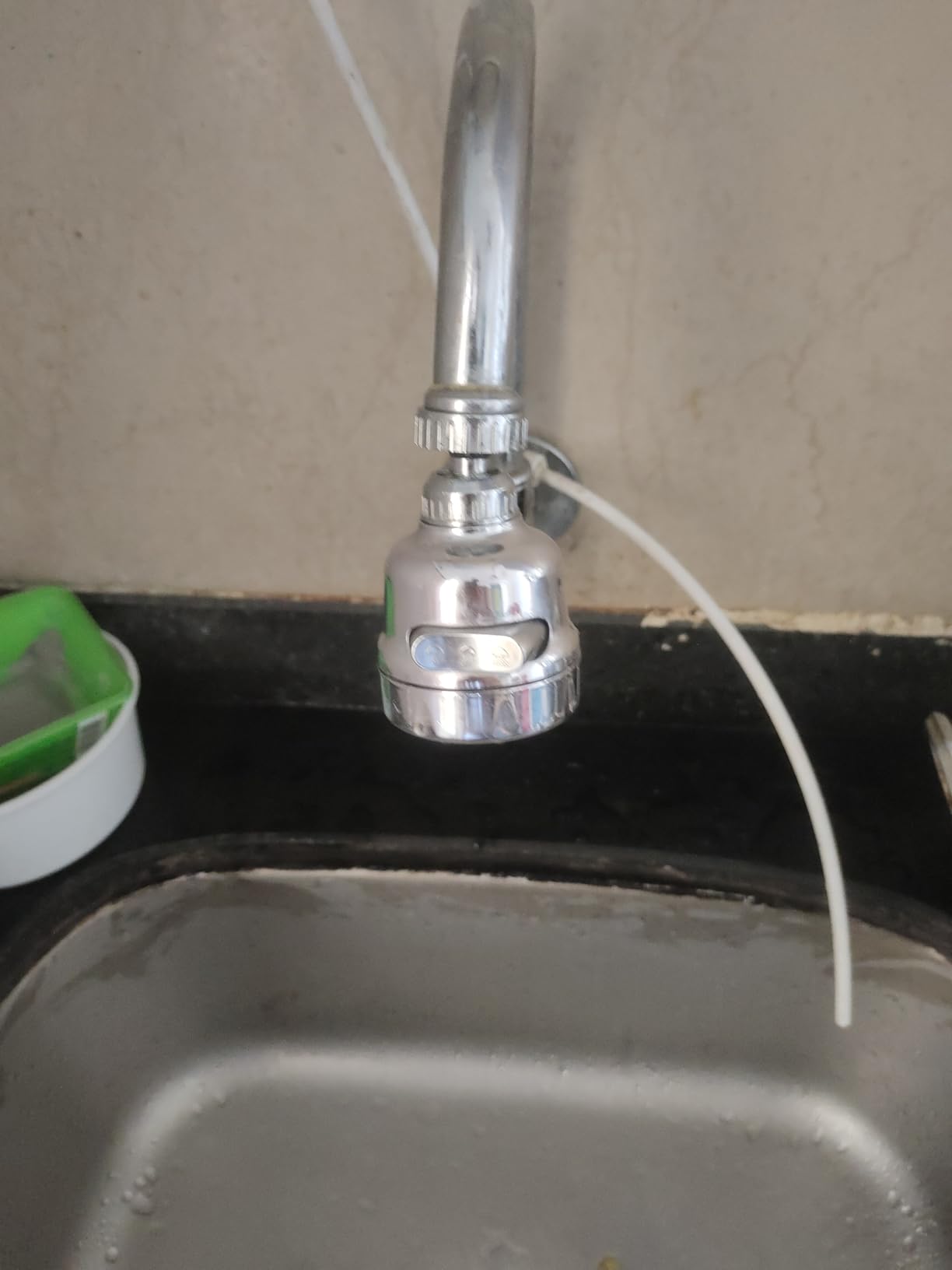 SHIDHMI Tap Extender for Kitchen Sink,360° Rotatable Splash Filter ...