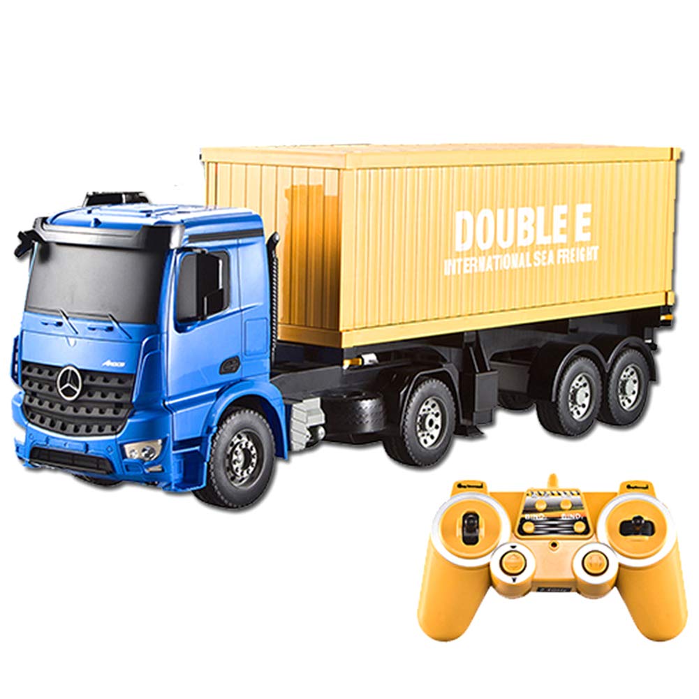 Buy RC Container Truck And Trailer Remote Control Transporter with ...