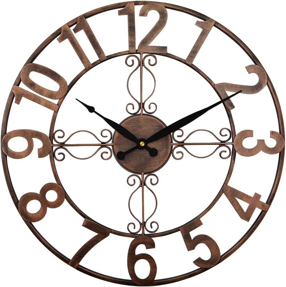 Amazon.com: Extra Large Outdoor Clocks, Oversized Outdoor Clock for ...