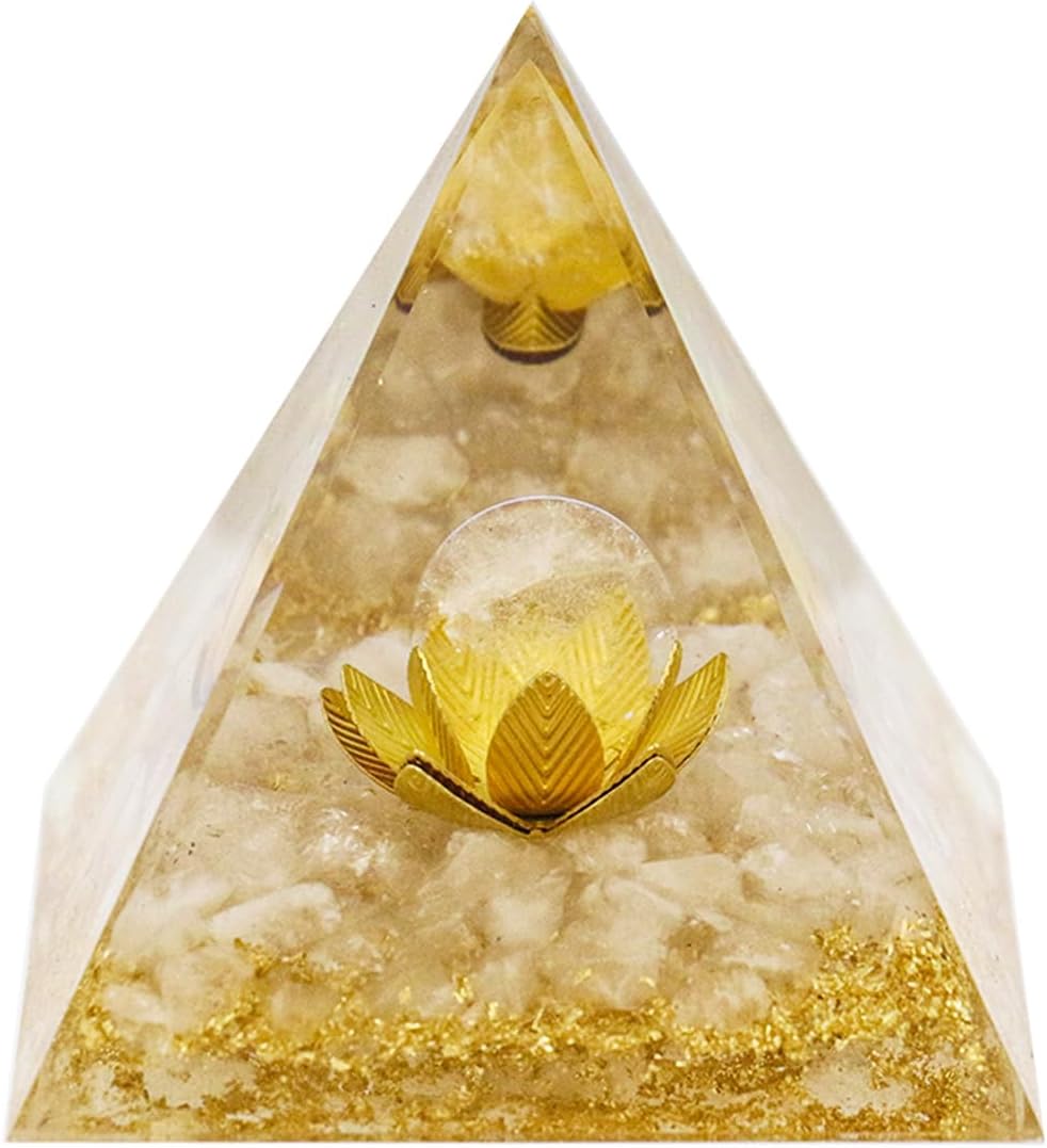 Amazon.com: VMDEKK Clean Quartz Crystals Tower,Healing Crystal Gifts ...